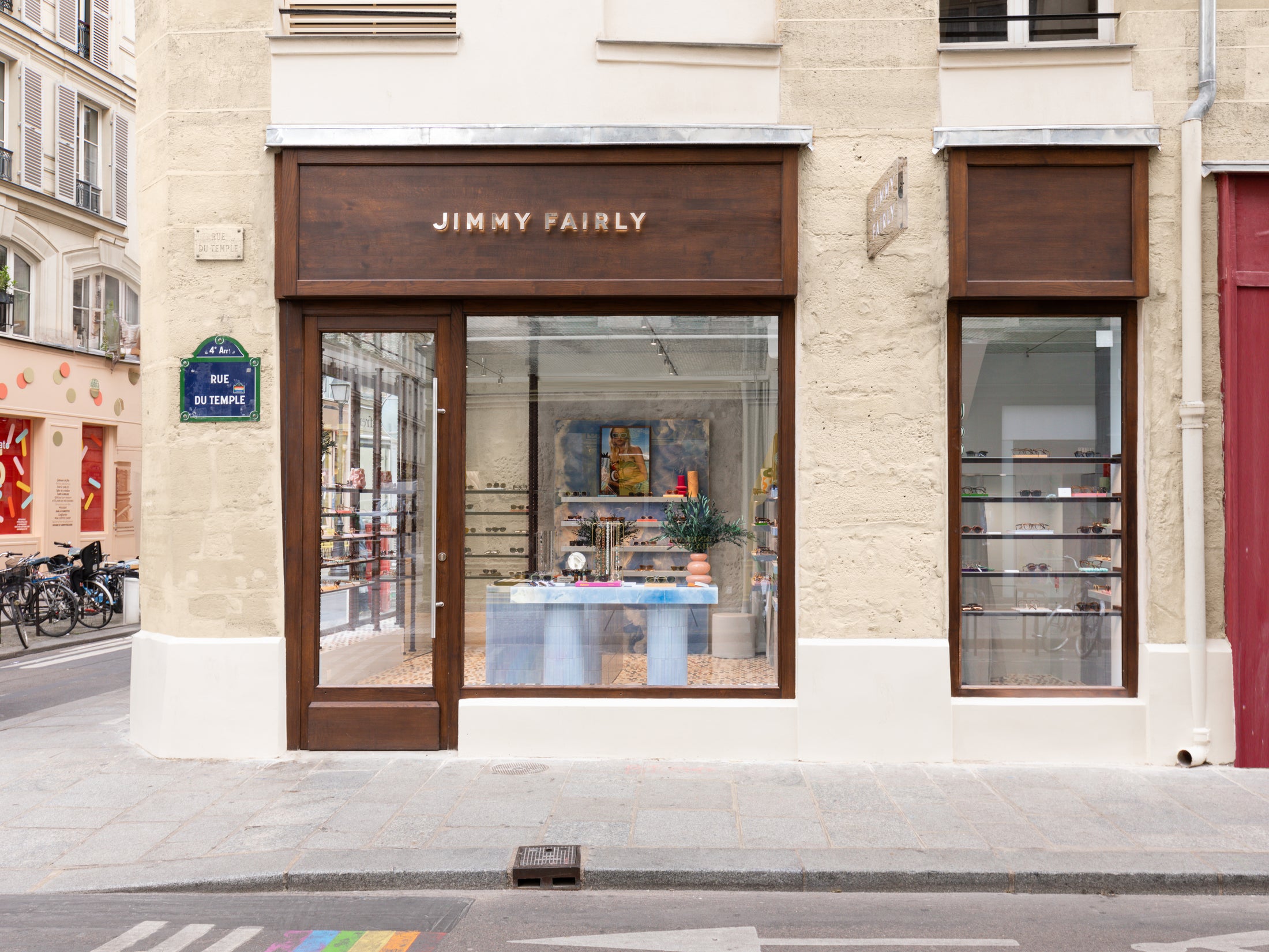 Opticien Paris, Rue du Temple | Jimmy Fairly FR