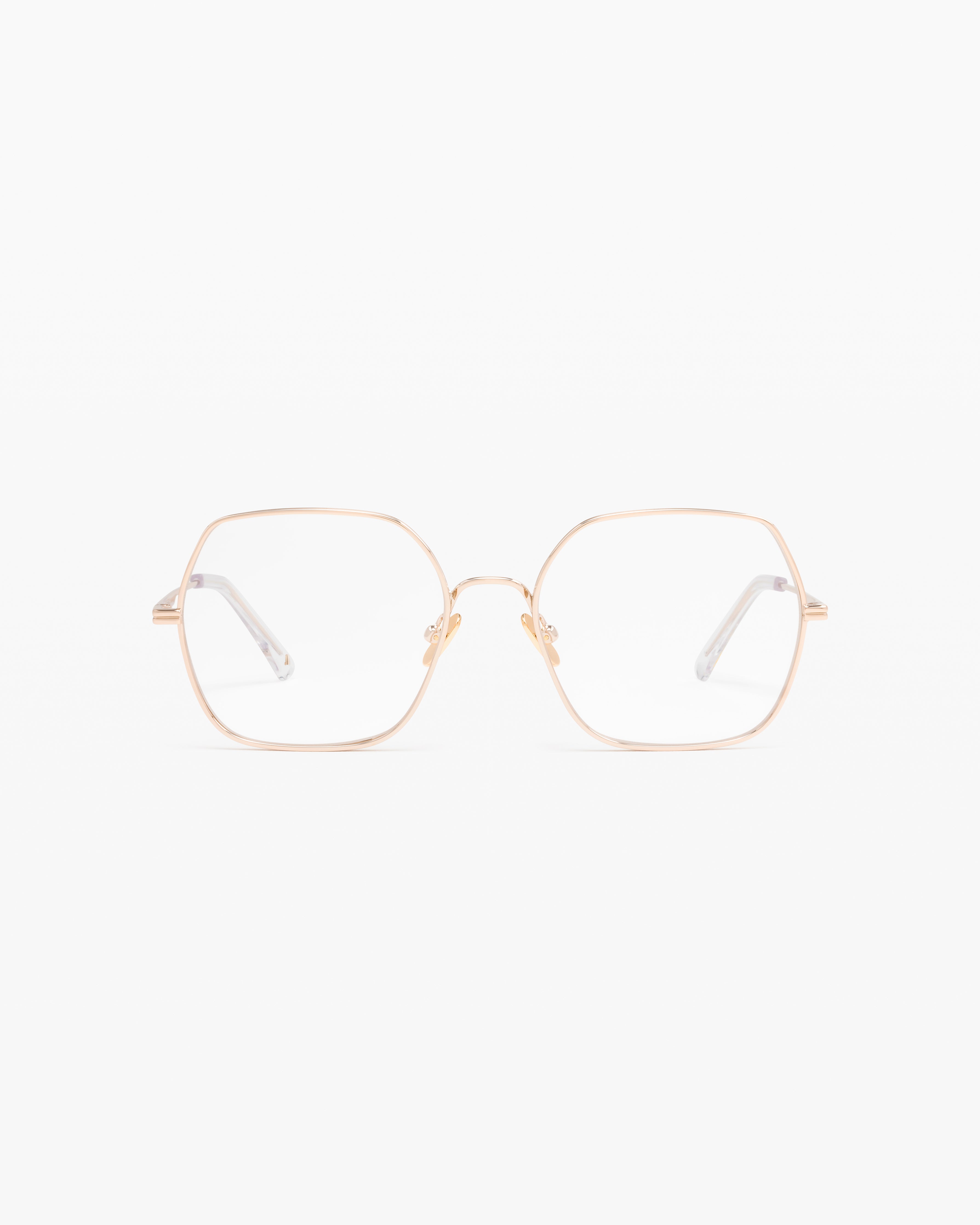 The Val Medium Women's Eyeglasses in Gold | Jimmy Fairly US