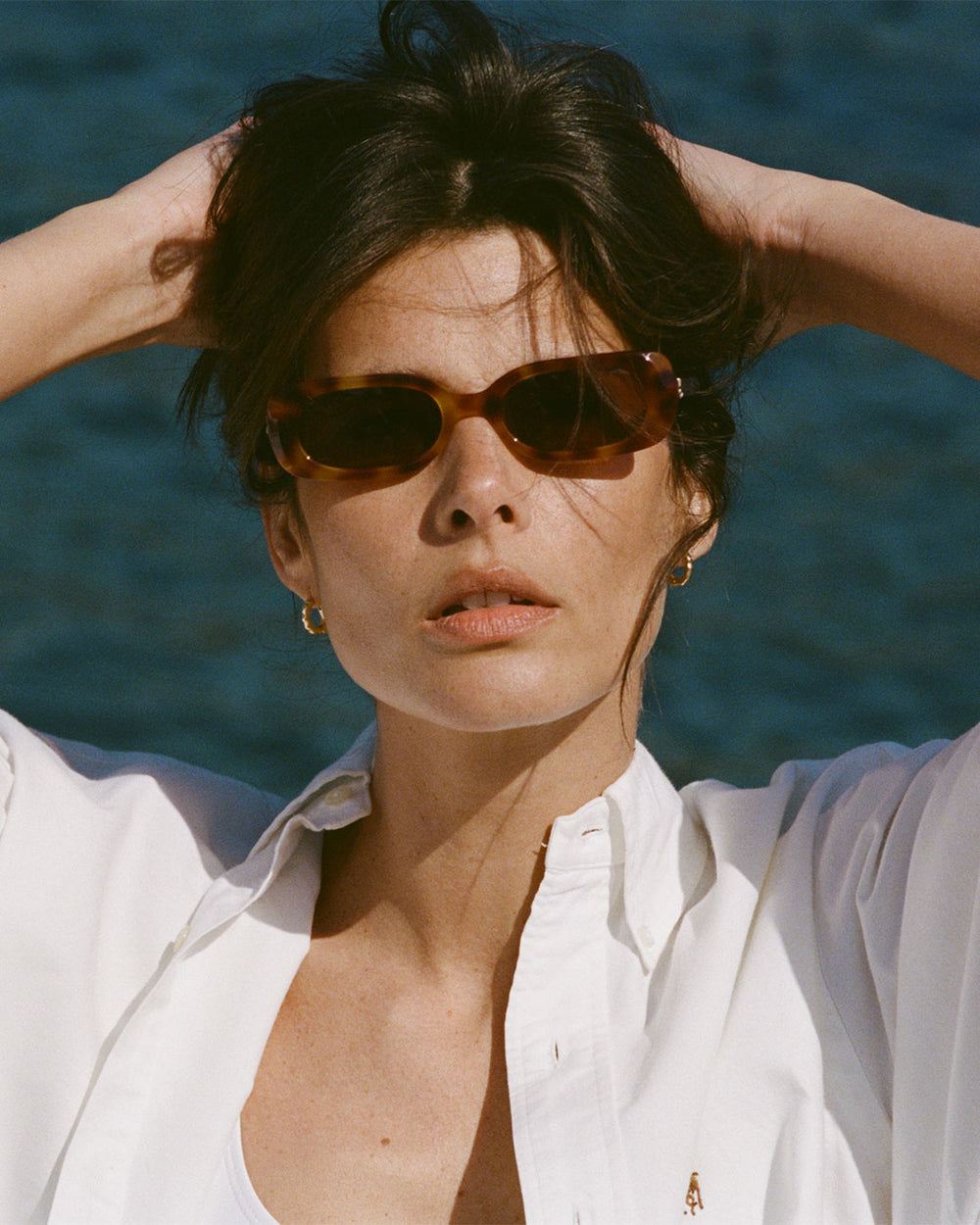 The Elvie Women's Sunglasses in Dark Tortoise | Jimmy Fairly US