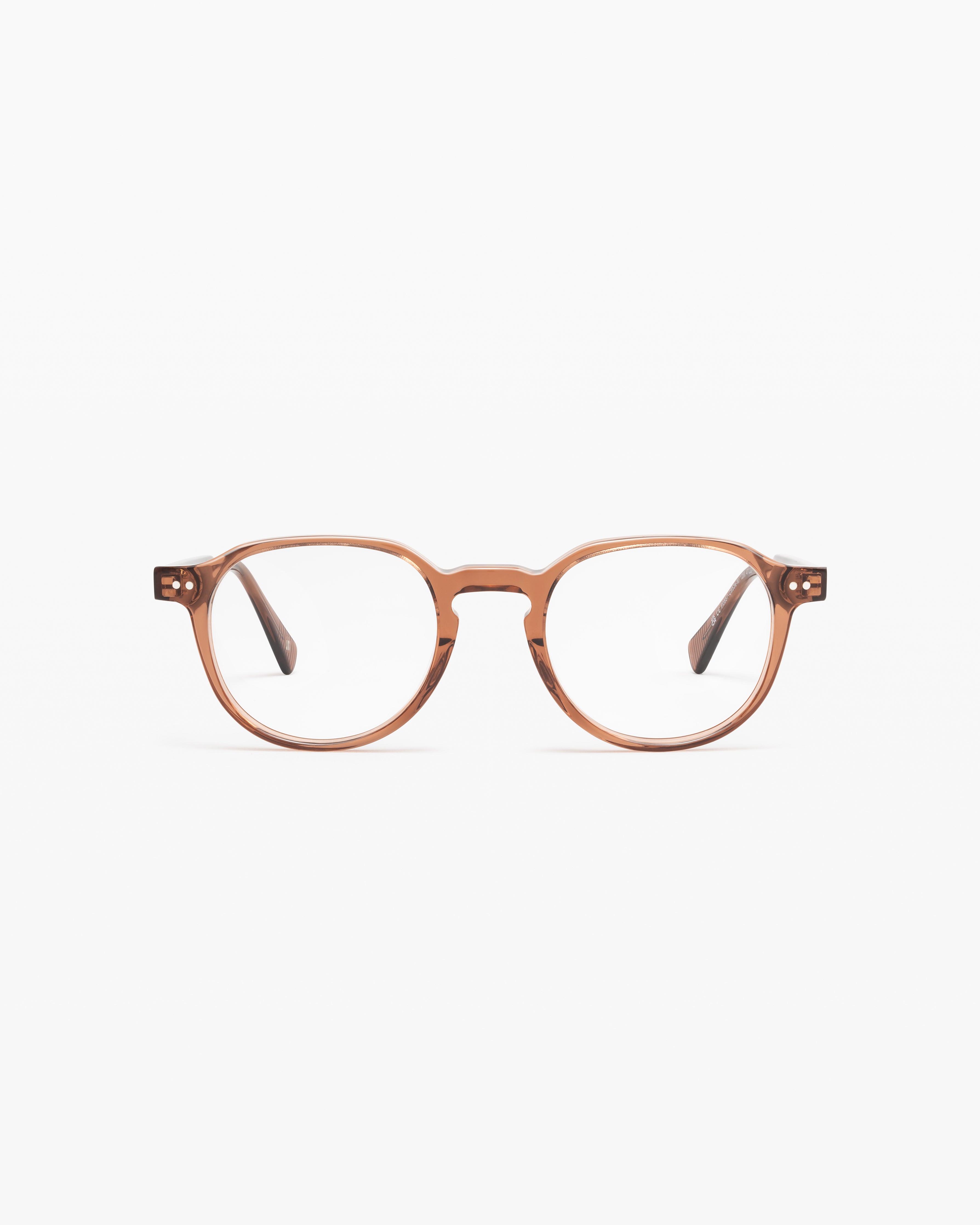 The Evans L Large Men's Eyeglasses in Brown | Jimmy Fairly EN FR