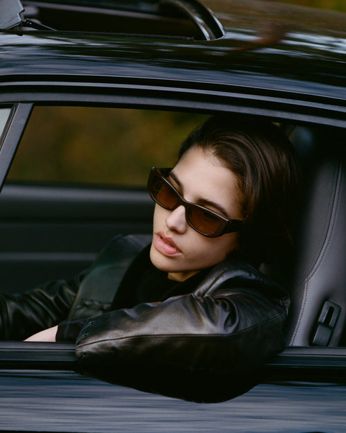 The Brooklyn Aviator Damen-Sonnenbrillen in Silber | Jimmy Fairly DE