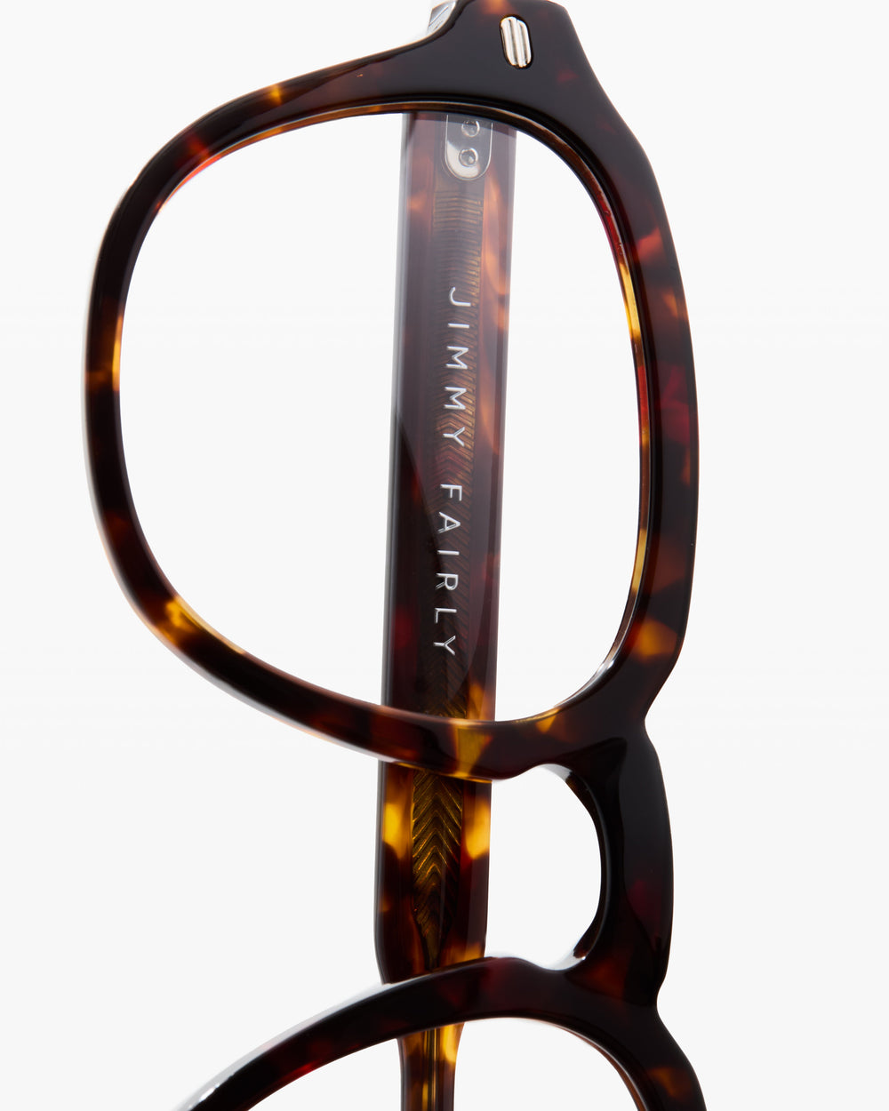 The Steam Eyeglasses in Orange | Jimmy Fairly EN FR
